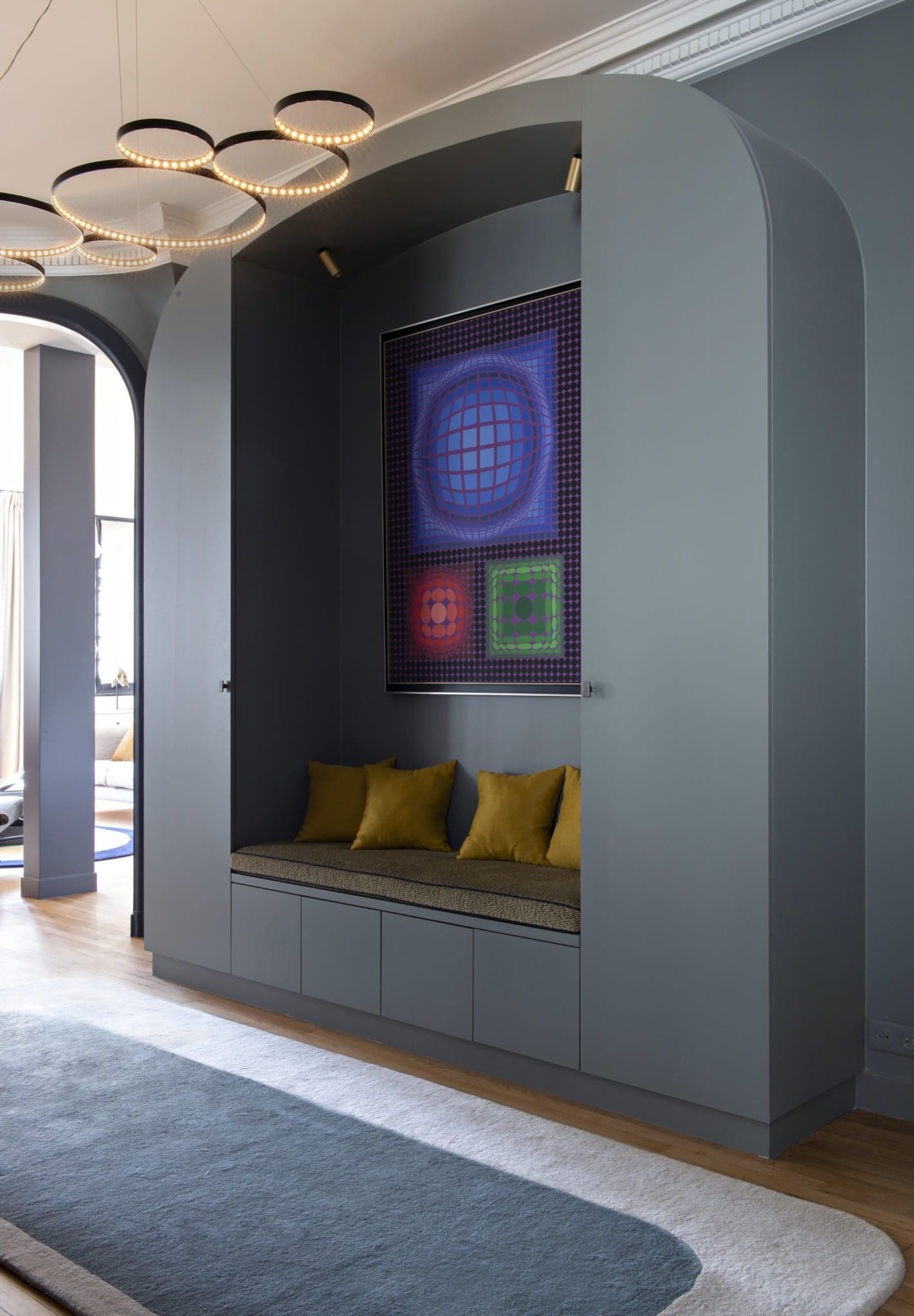 Paris, un appartement avec vue tour Eiffel | RD - Résidences Décoration ...