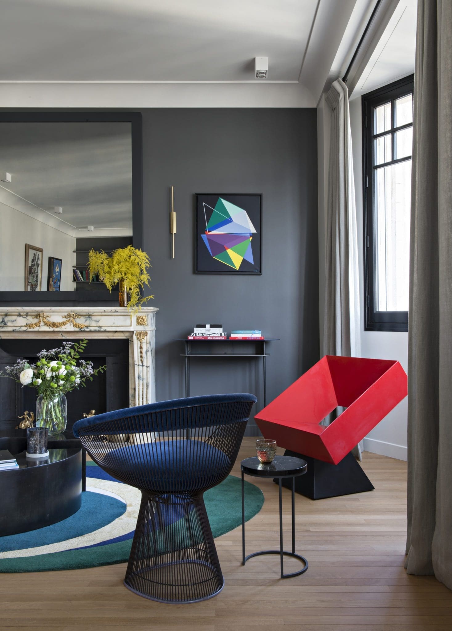 Paris, un appartement avec vue tour Eiffel | RD - Résidences Décoration ...