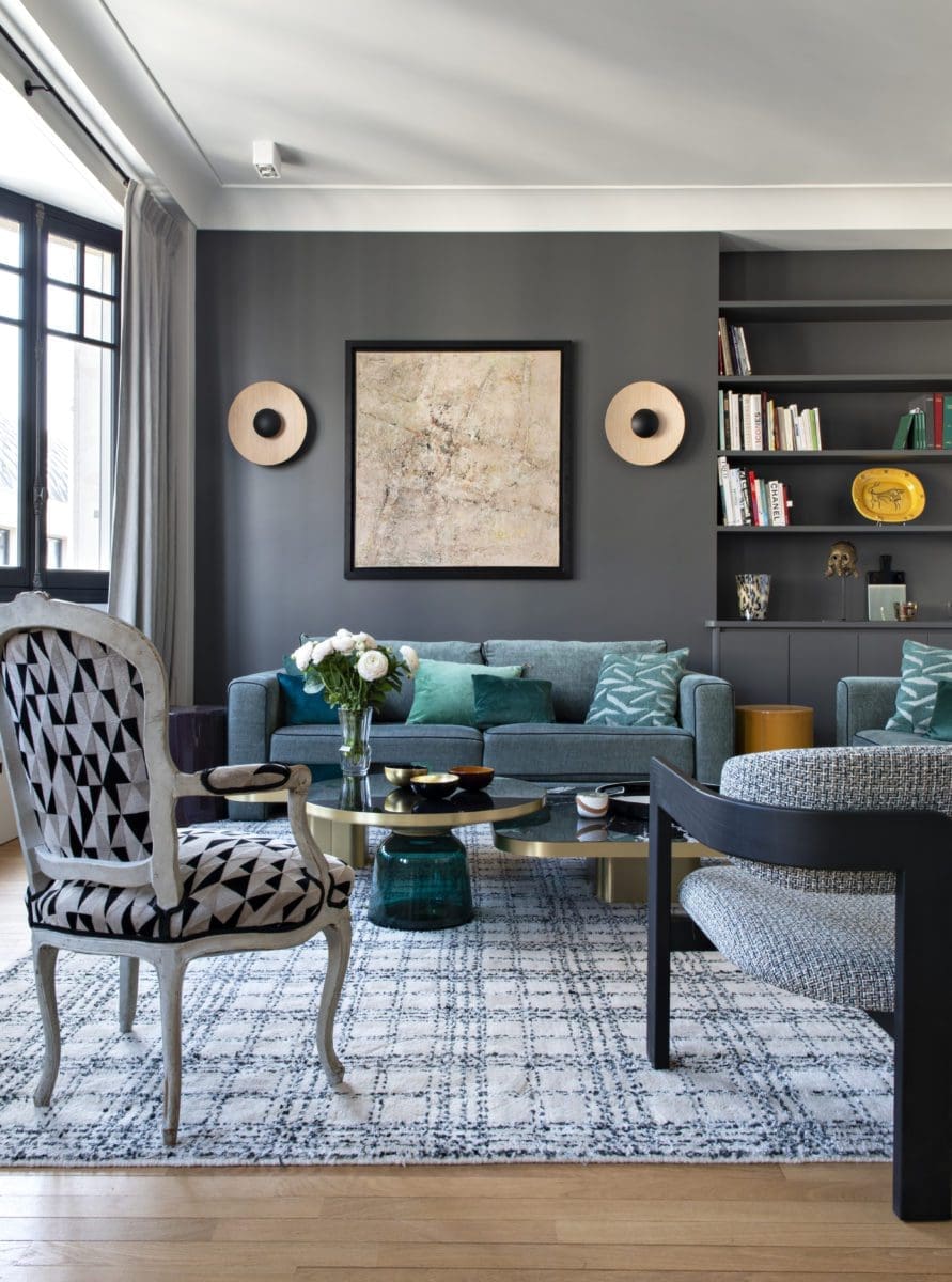 Paris, un appartement avec vue tour Eiffel | RD - Résidences Décoration ...