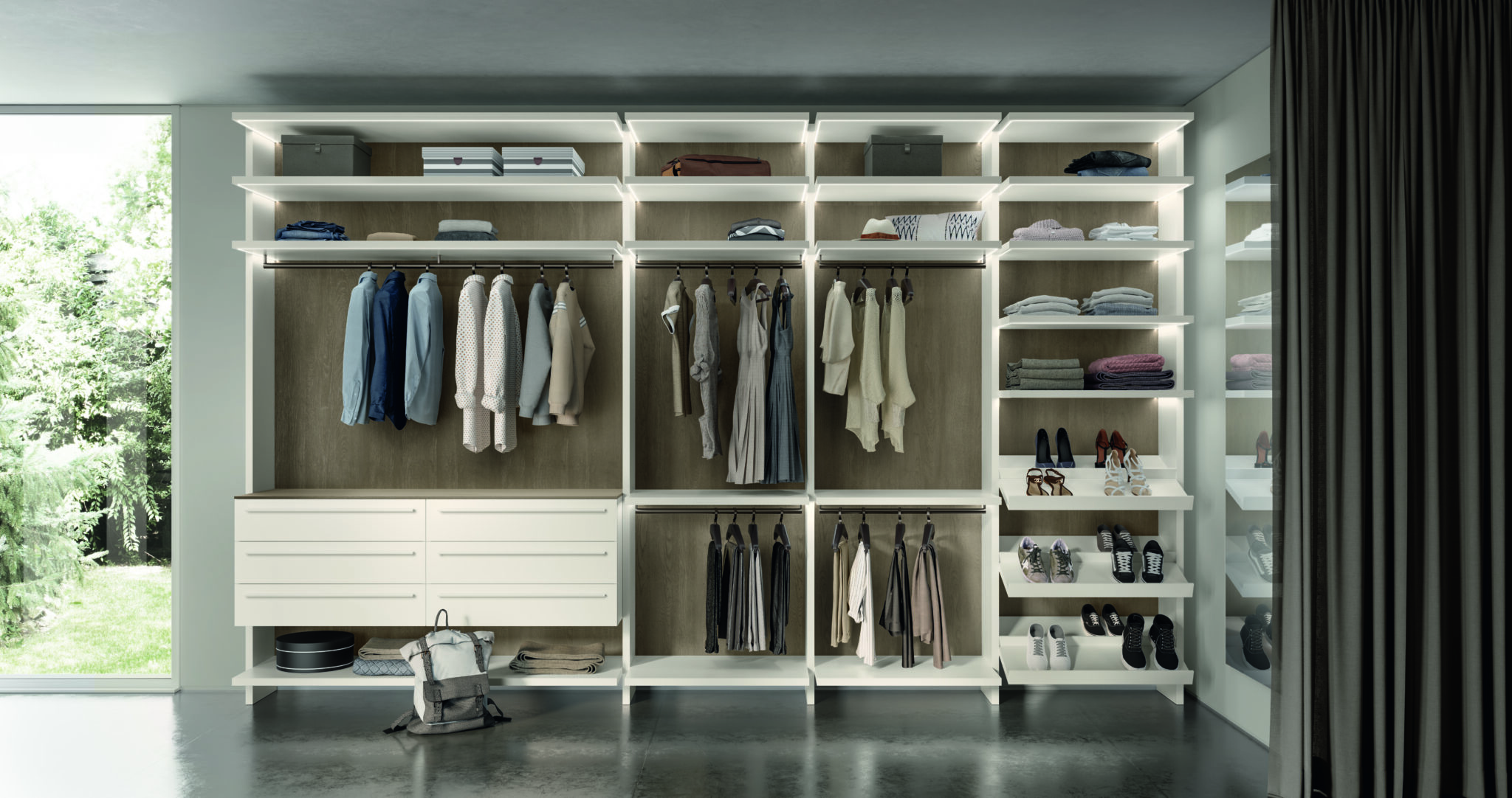 Chambre et dressing : mission confort | Résidences Décoration Magazine